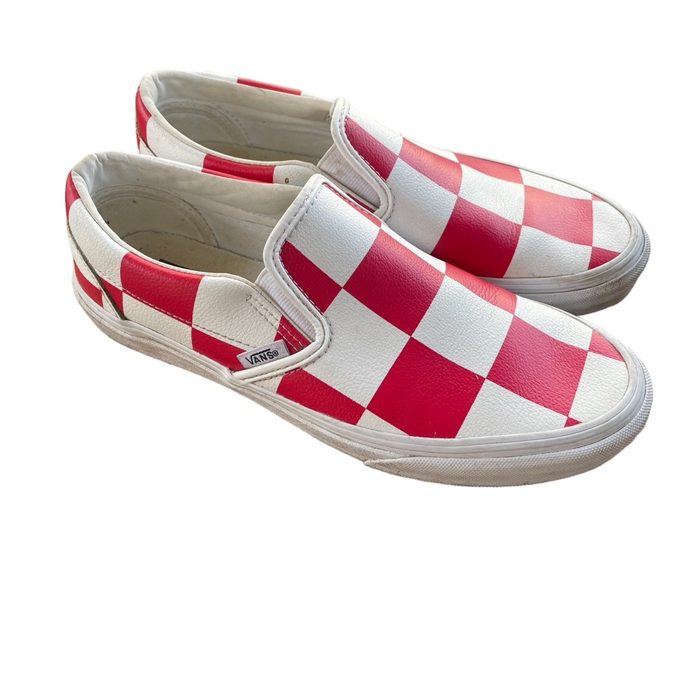 Vans Big Checkerboard Classic Slip On Unisex Men Sz 7… - Gem